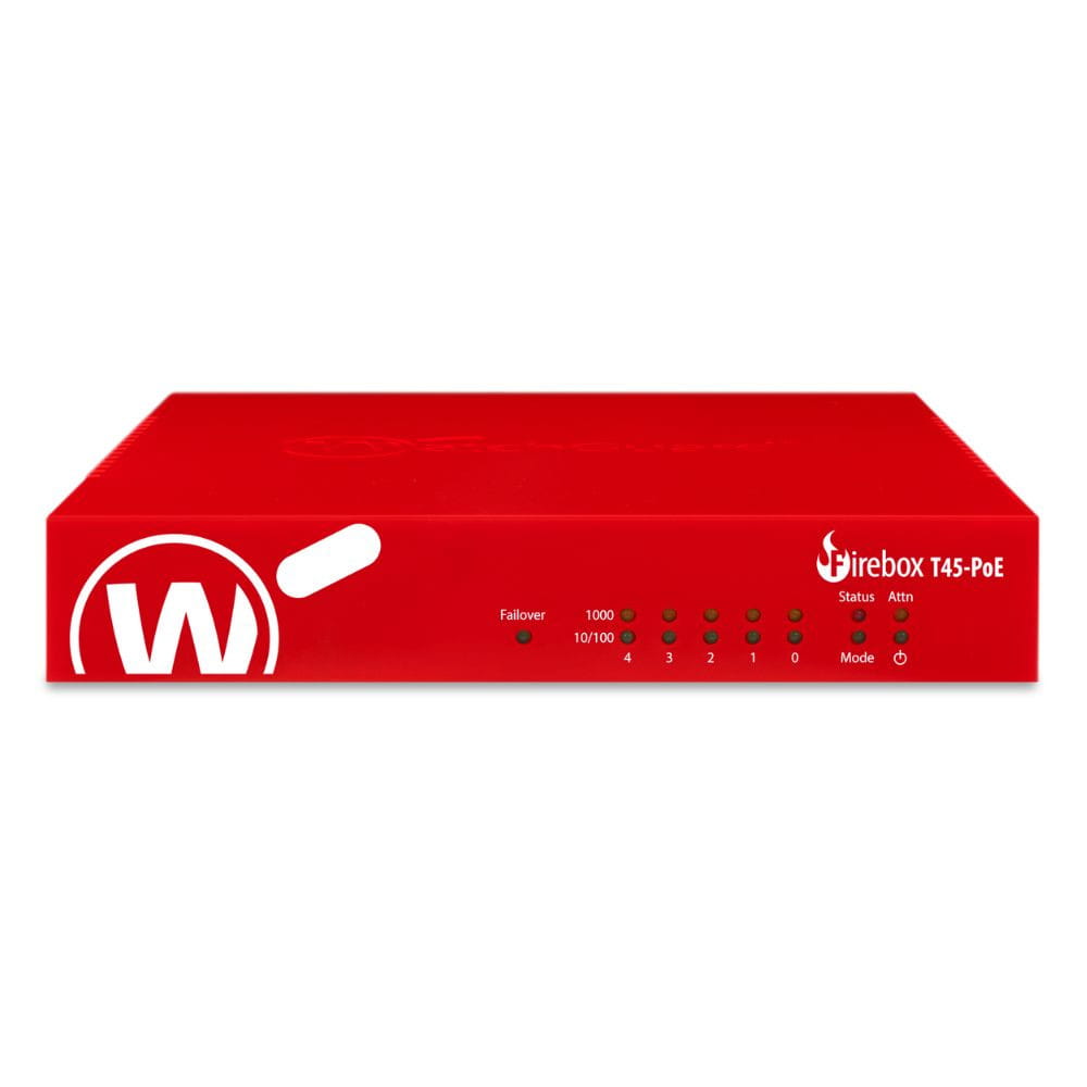 WatchGuard Firebox T45-PoE with 5-yr Basic Security Suite (WGT47035-EU)