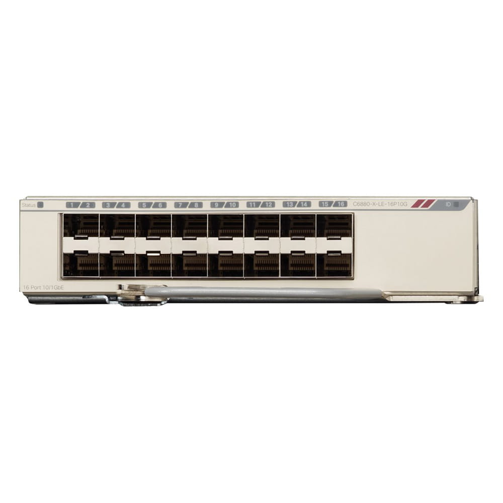 Cisco C6880-X-LE-16P10G | price & datasheet | refurbished & new
