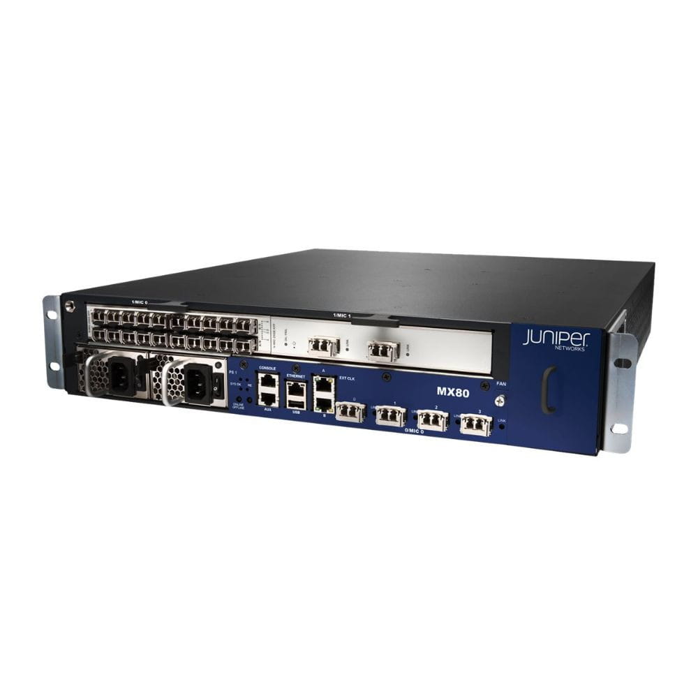 Juniper Networks MX80-10G-DC-B | segunda mano | refurbished